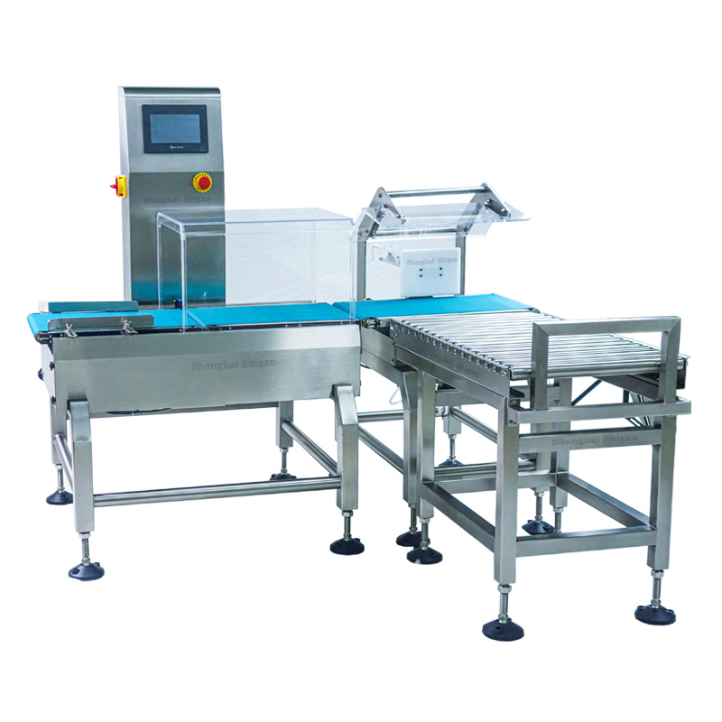 Industrial Carton Box Package Check Weigher Conveyor Belt Weight ...
