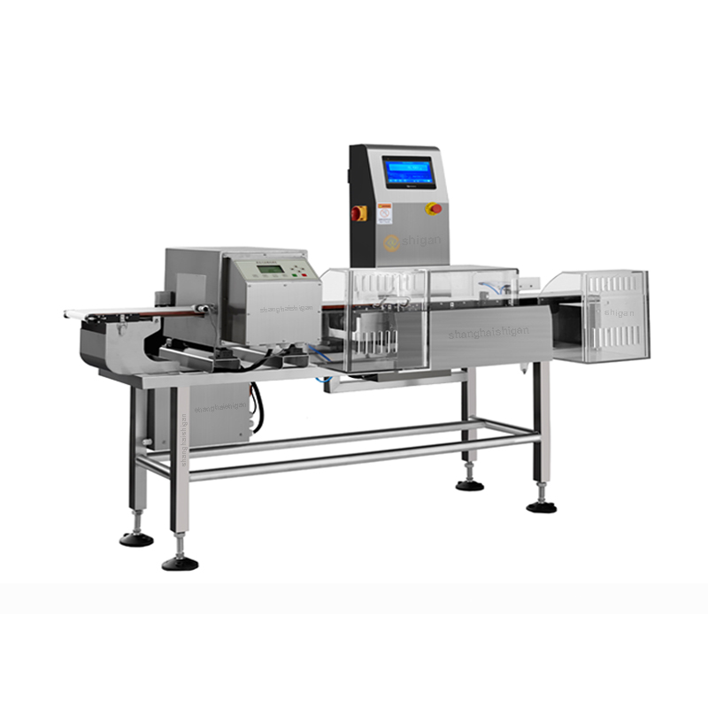 Online Combination Metal Detector & Checkweigher Systems for Bottle ...