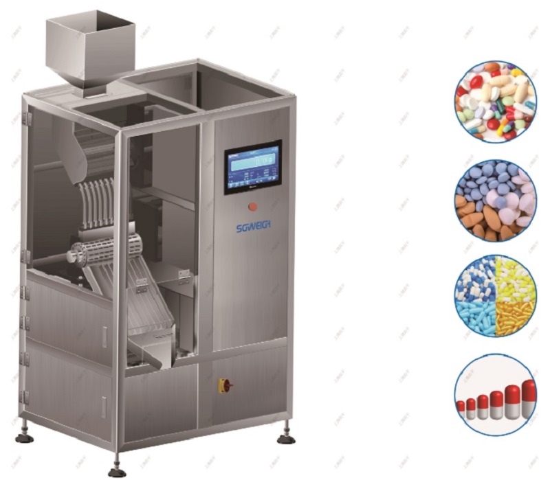 Highly Sensitive Capsule and Tablet Checkweigher Pharmaceutical Check ...