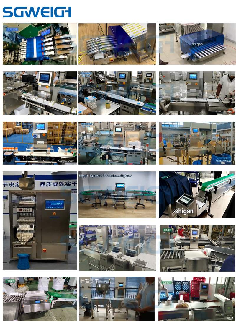Waterproof High Speed Multi-level Sorting Checkweigher Whole Chicken ...