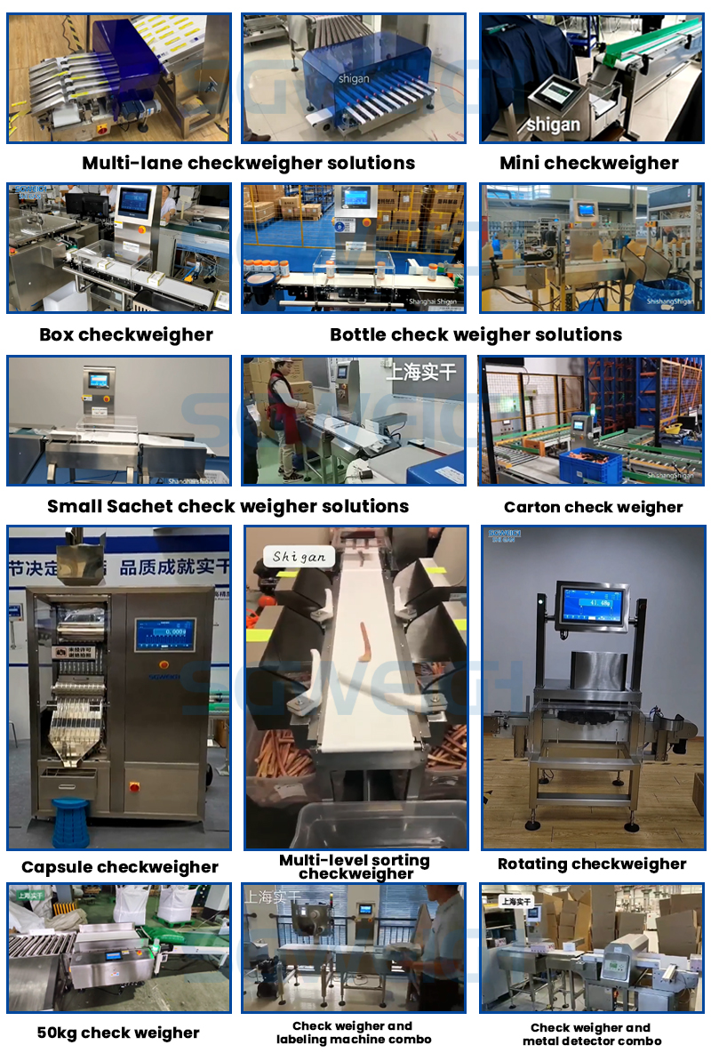 SG-Z Bottle Automatic Turntable Rotating Weighing Checkweigher Machine ...