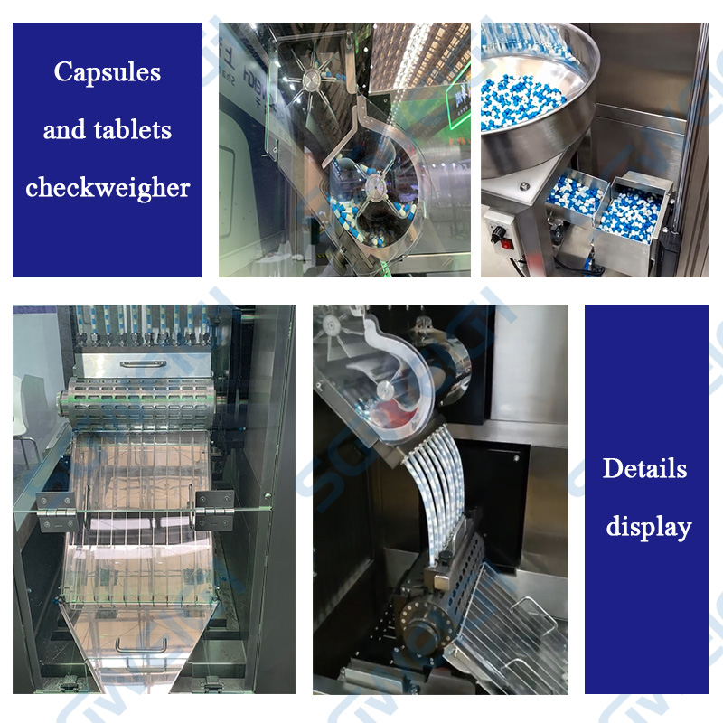 SG-JN10 Dynamic Single Capsule Tablet Checkweigher with High Precision ...