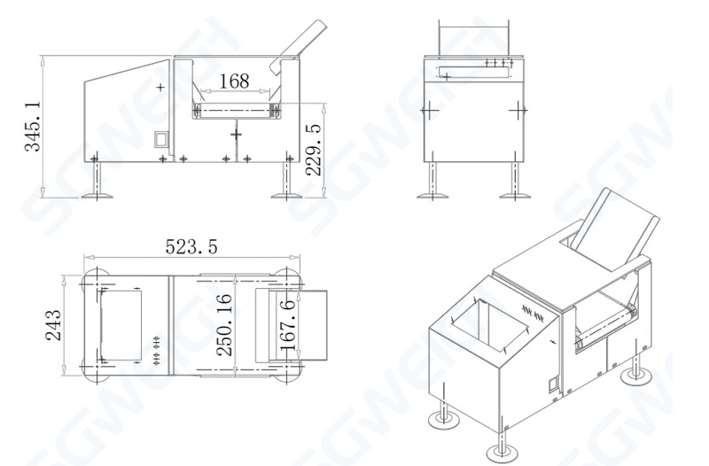 Automatic Mini Checkweighers for Small Sachect Weighing Touch Screen ...