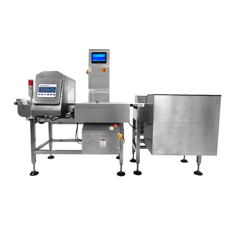 Food Checkweigher With Metal Detector Combo Tea Bag Weighing Metal ...
